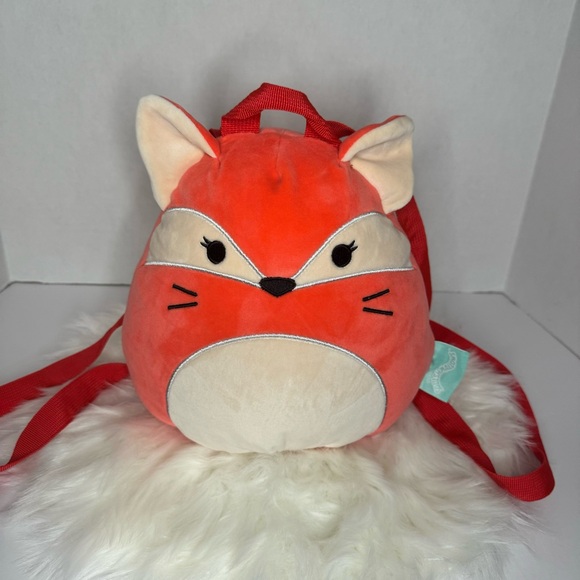 Squishmallows | Accessories | Fox Mini Squishmallow Backpack 2 ...